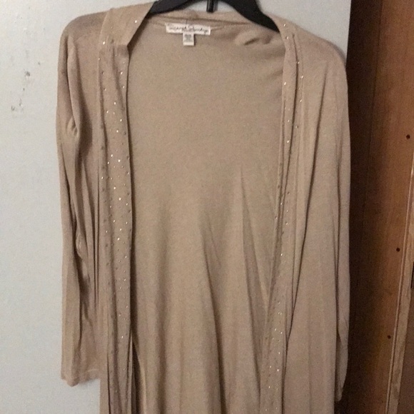 French Laundry | Sweaters | Nwt Womens Long Cardigan W Sequined Sides ...